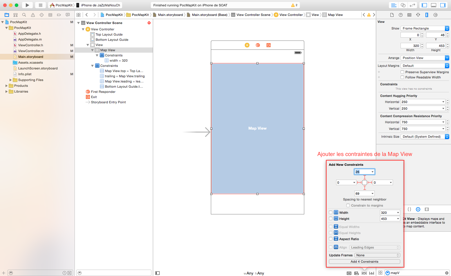 [iOS] : Tour d’horizon du framework MapKit | Néosoft