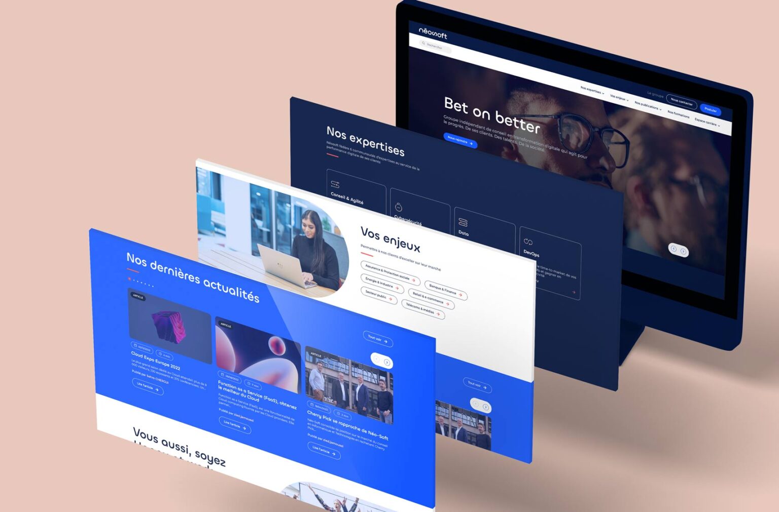 Une nouvelle identité et un nouveau positionnement pour Néosoft | Néosoft